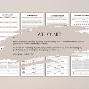 Finance and Budget Binder, Expense Tracking Planner, Budget Worksheet ...