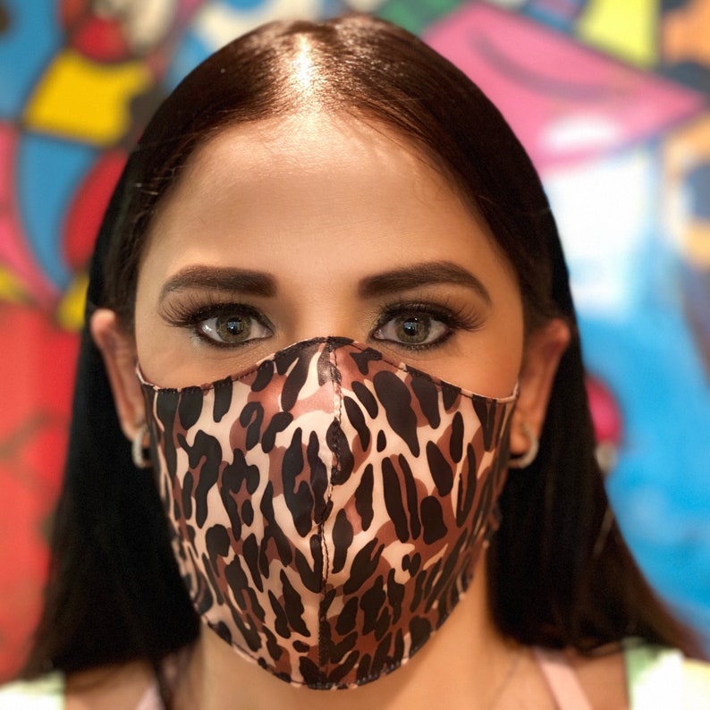 Washable Cotton Polyester Face Mask Reusable Etsy