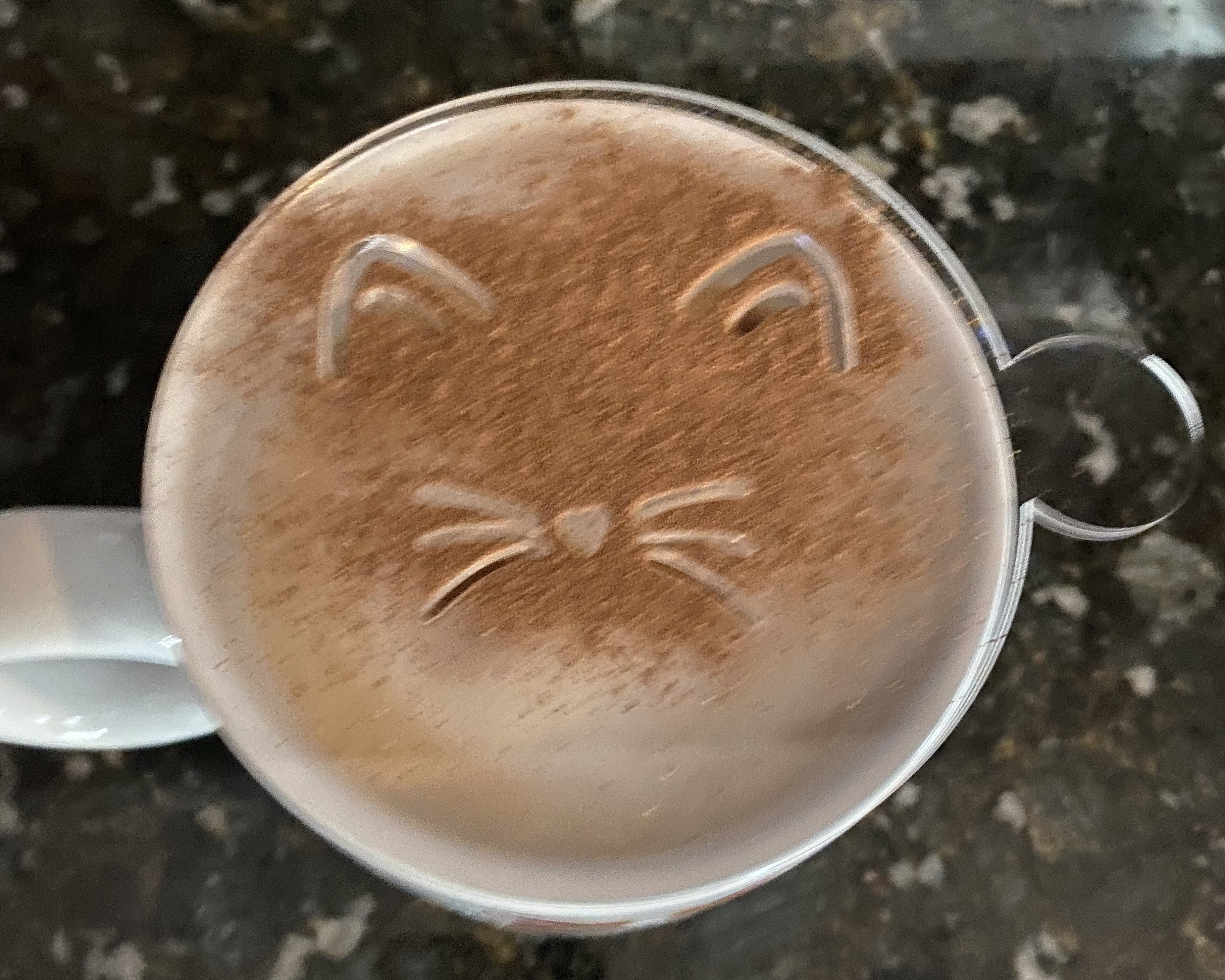 Custom Design Coffee Stencil Laser Cut Acrylic - Etsy