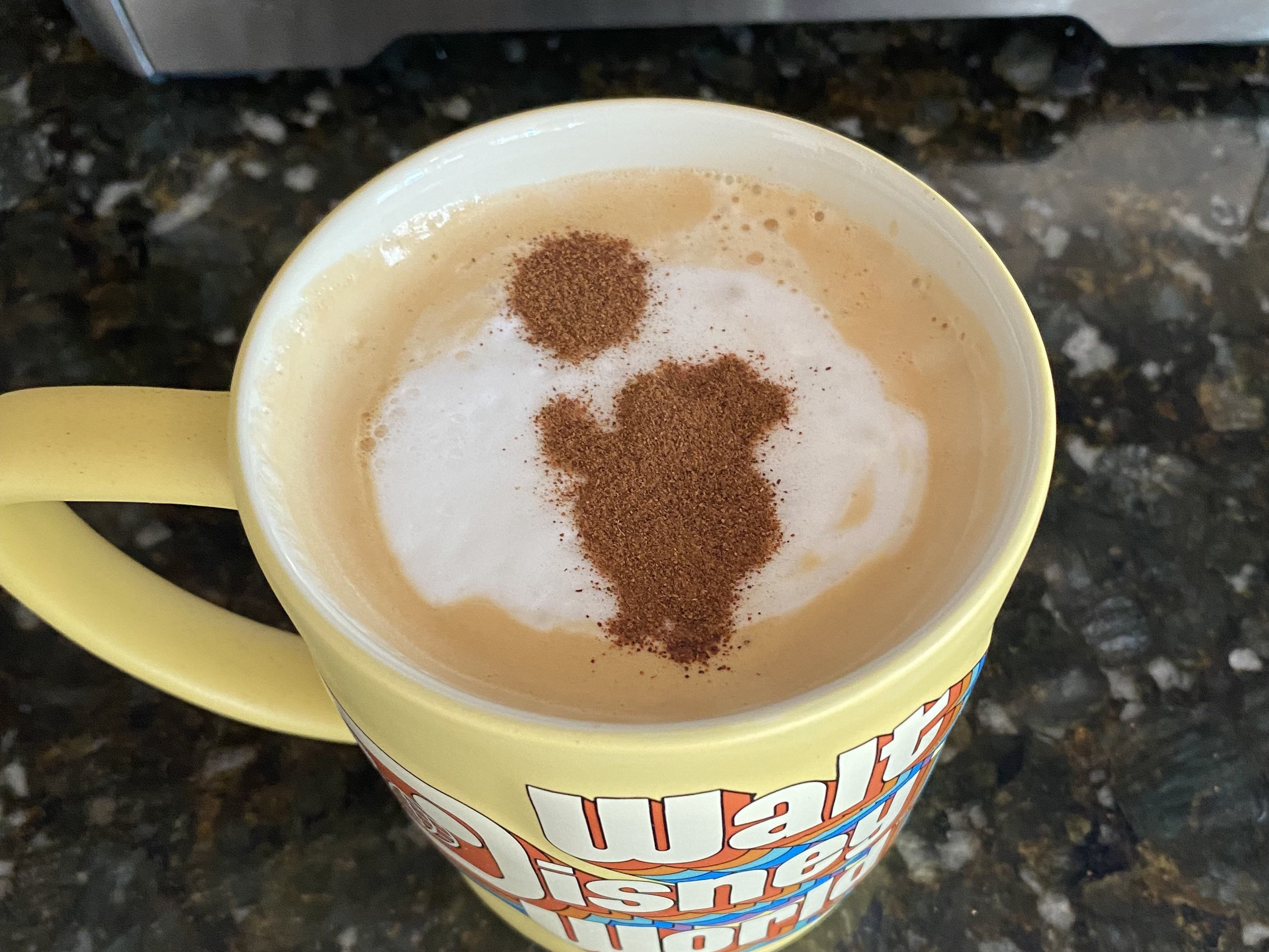 Winnie the Pooh Coffee Stencil Disney Disneyland Disney - Etsy