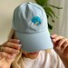 Embroidered Hat | Creative Hat for Artists | Mental Health Apparel - Etsy