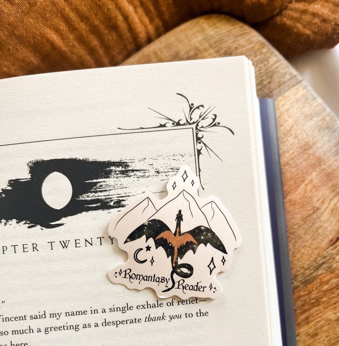 Romantasy Reader Sticker, Bookish Sticker, Kindle Sticker, Bookish ...