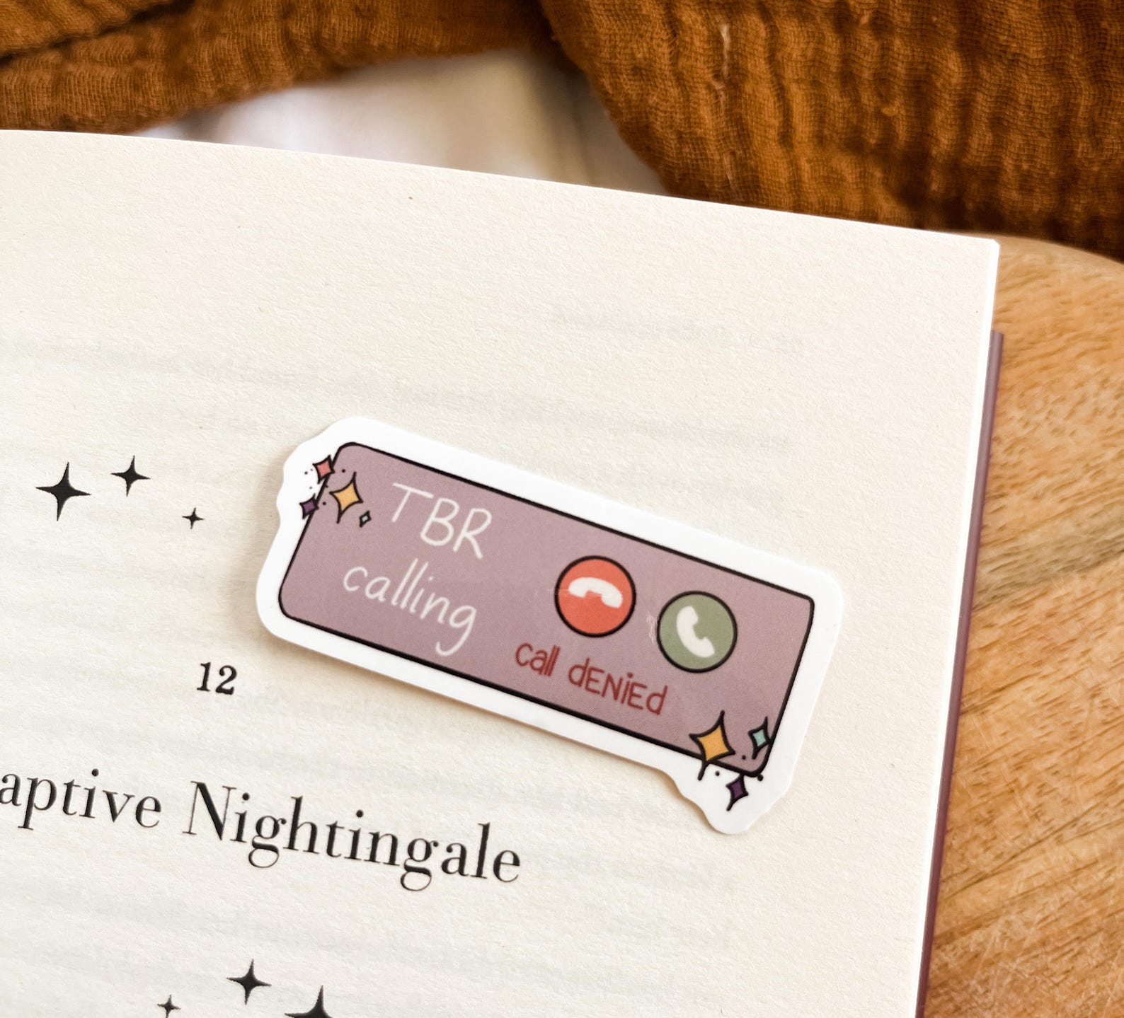 TBR Calling Sticker, Bookish Sticker, Kindle Sticker, Bookish Girlie ...