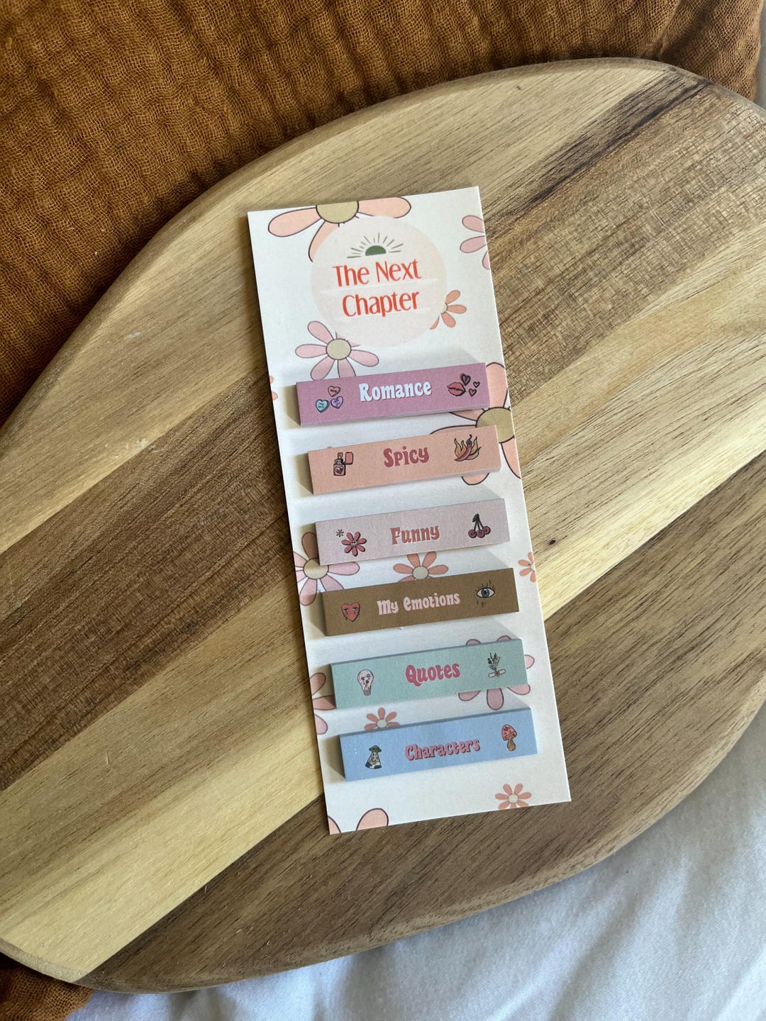 Sticky Annotation Paper Bookish Tabs, Journaling Supplies, Gifts for ...