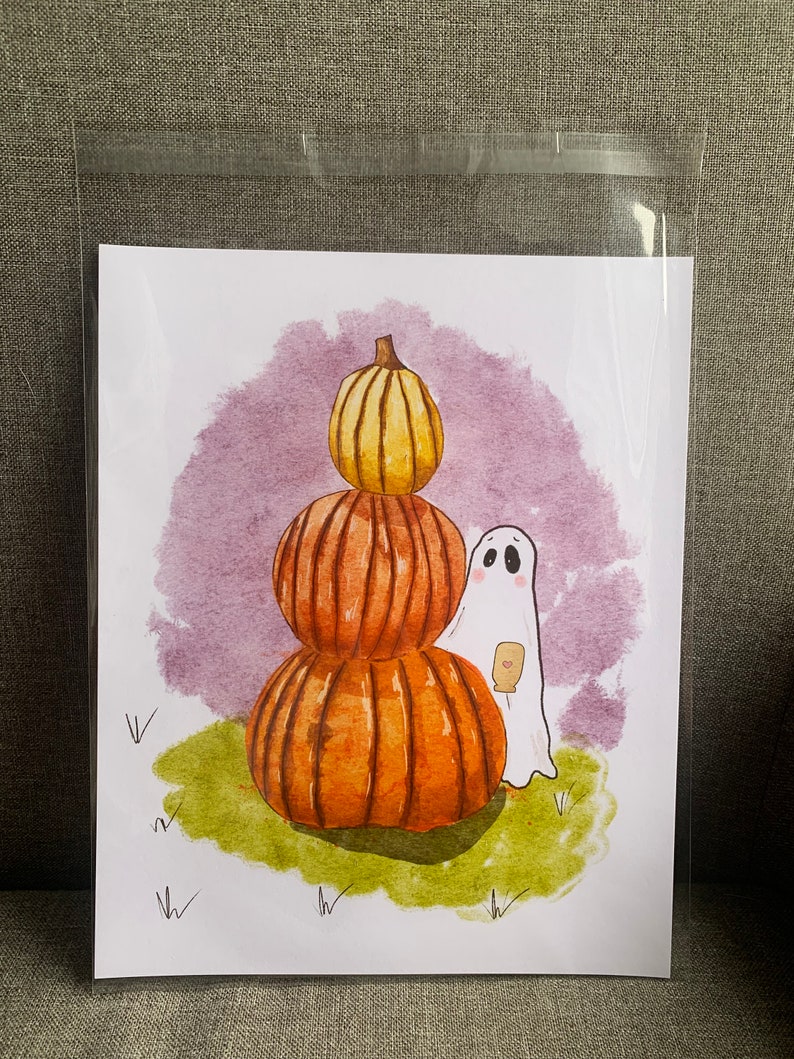 Cute Ostomy Illustration Ostomy Art Ghost Illustration Colostomy Art ...