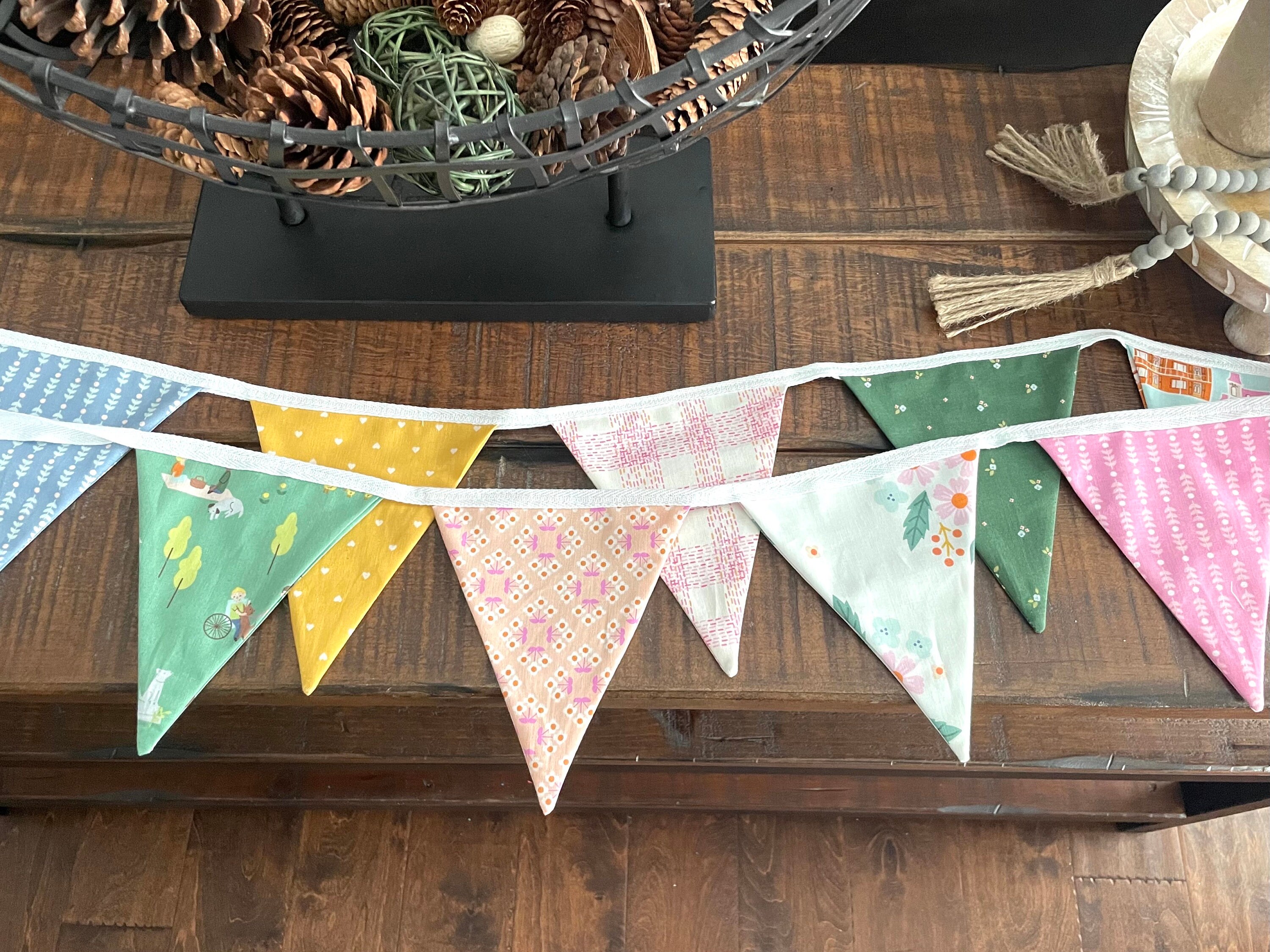 Decorative Bunting Flags Banner Garland 72 Inches Ready to Ship ...