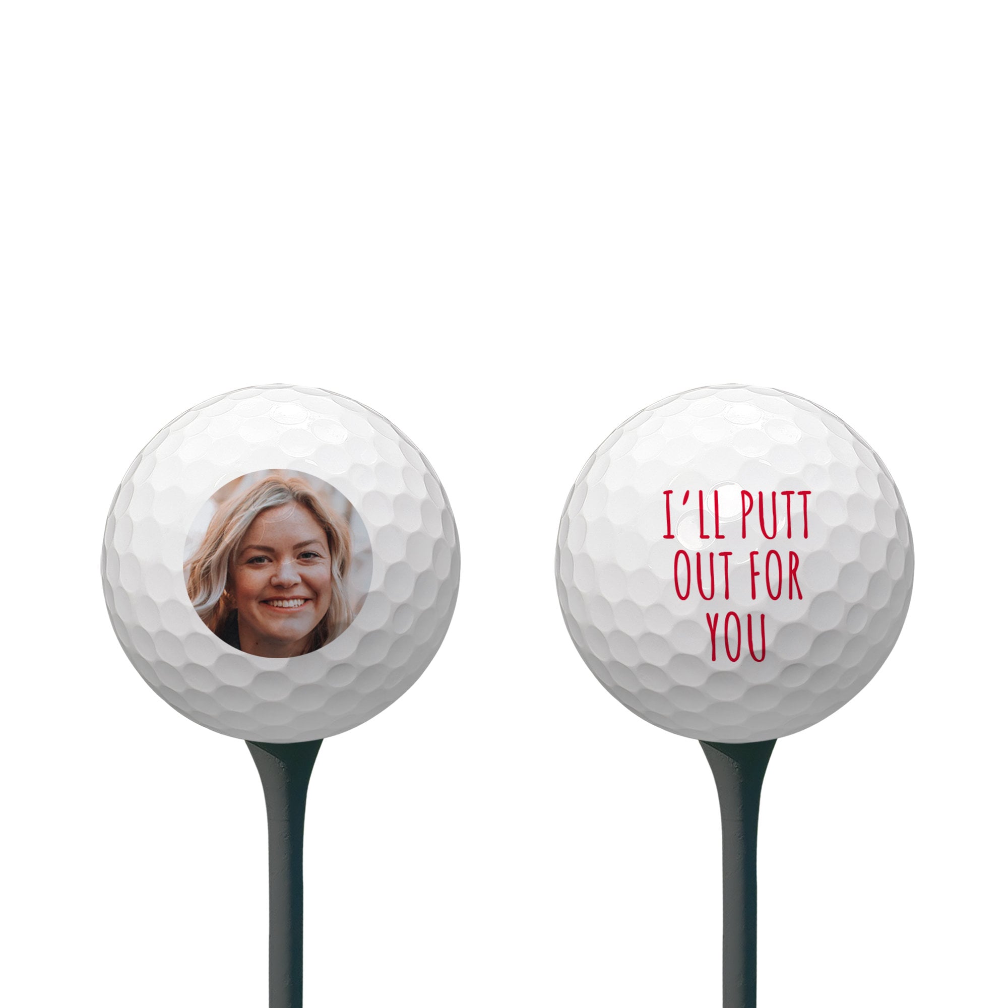 Funny Custom Golf Balls, Upload Your Image Text Logo, Personalized Gift ...