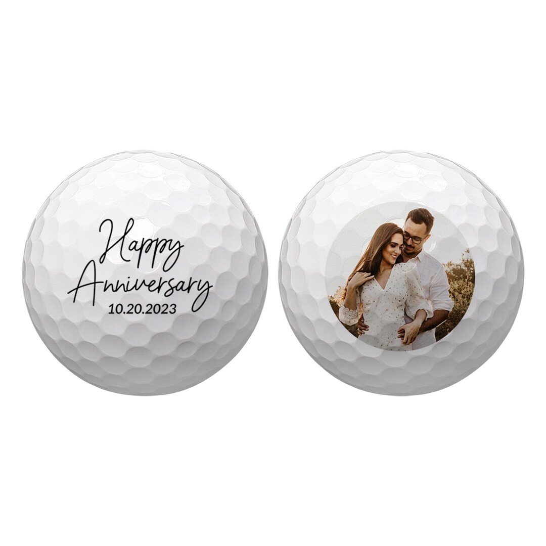 Personalized Wedding Golf Balls, Custom Golf Lovers Gift, Printed ...