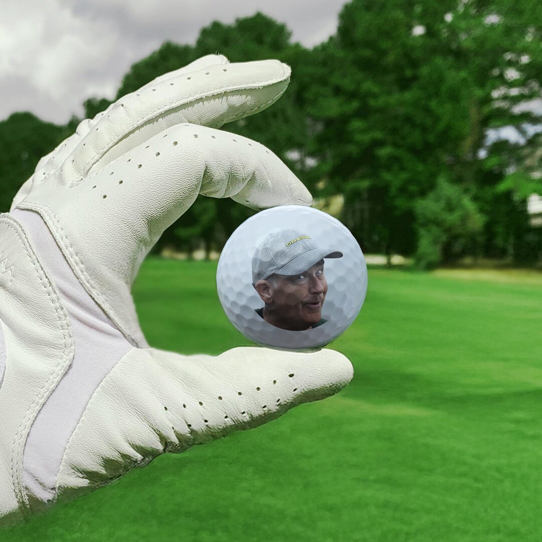 Personalized Golf Balls, Custom Golf Gift With Photo & Text, Engraved ...