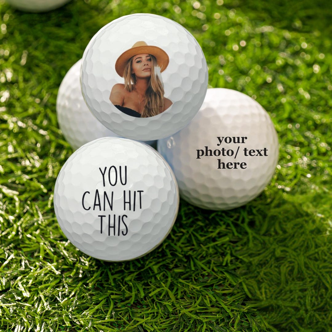 Personalized Golf Balls, Custom Photo Golf Ball Gift, Golf Gifts for ...