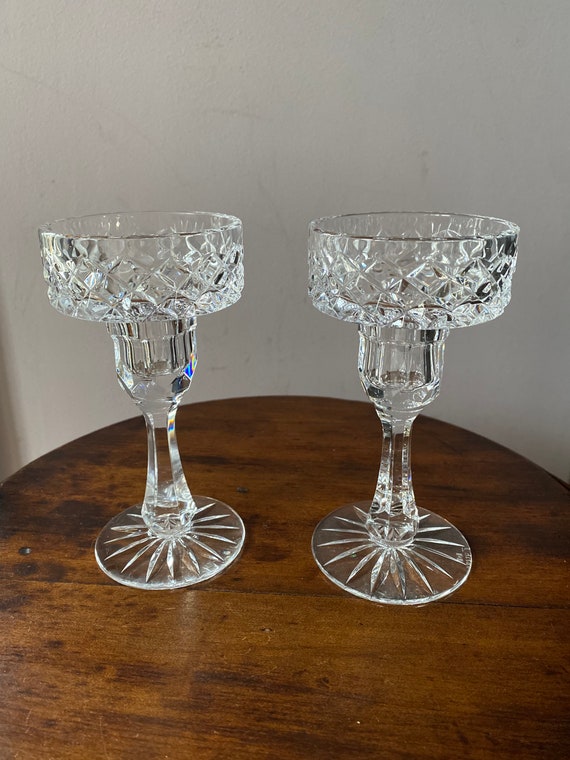 Vintage Tyrone Crystal Glasses Set of Two. Pristine Condition. | Etsy