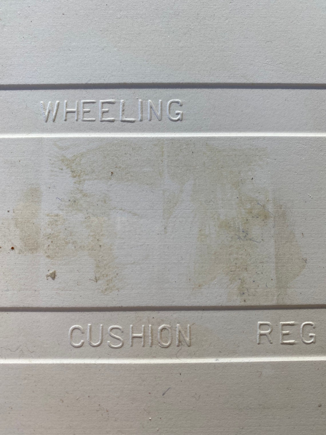 Pair of Vintage Painted Wheeling Cushion Tiles. Gorgeous - Etsy