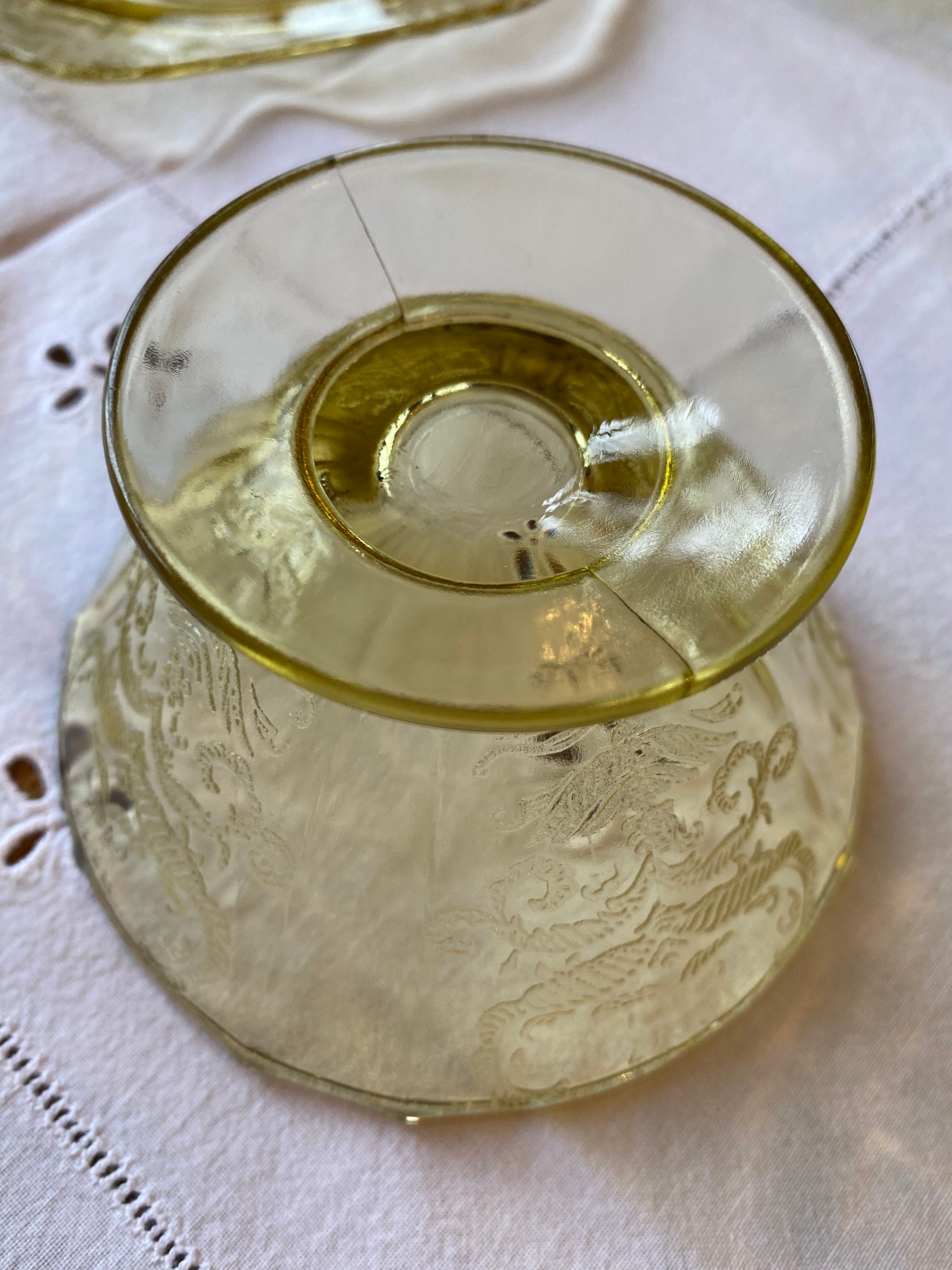 Federal Glass Co 1930s Amber Glassware. Pristine Condition. - Etsy