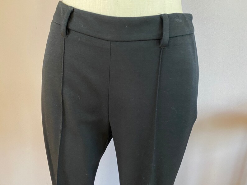 Vintage Prada Wool Pants With Front Seam. Gorgeous Prada Black Pants ...