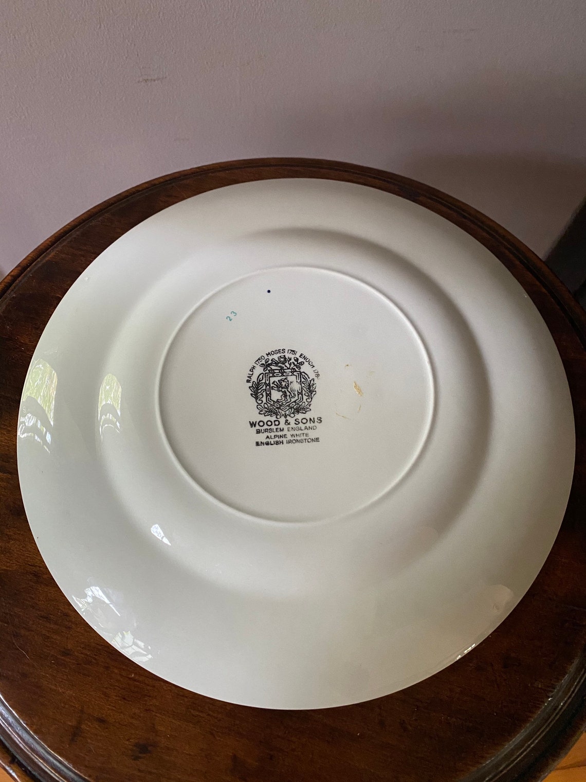A Beautiful English Ironstone Plate by WOODS & SONS in the - Etsy Hong Kong