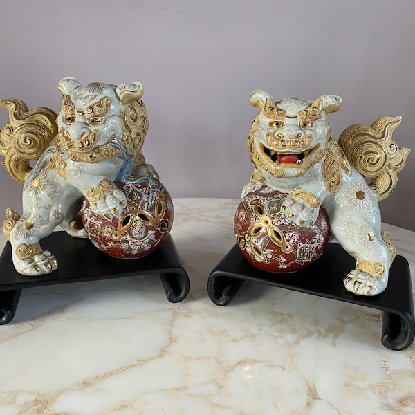 Foo Dogs - Etsy