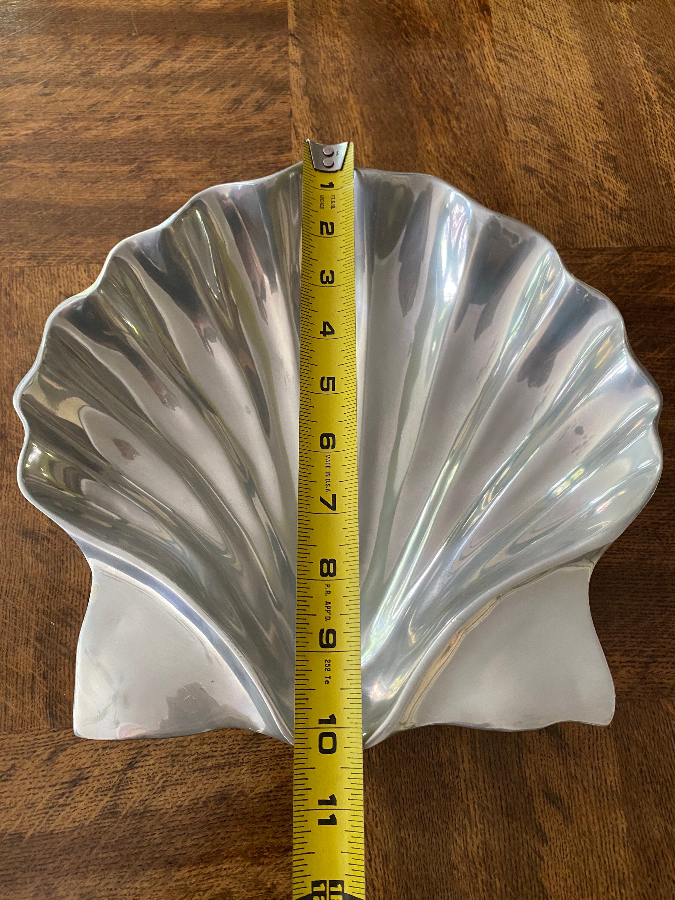 Vintage Mariposa Aluminum Shell Dish 1998. Made in Mexico. - Etsy