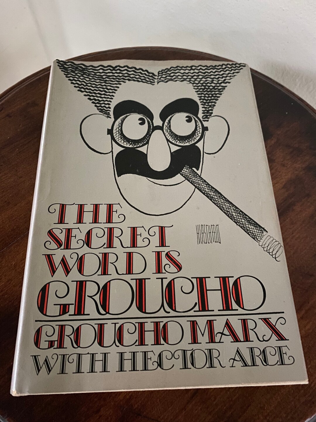 The Secret Word is Groucho. Groucho Marx With Hector Arce. New York ...