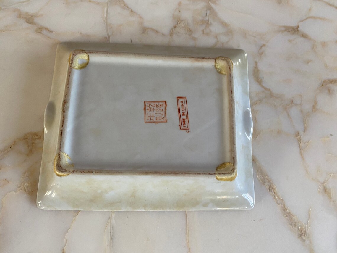 Antique Chinese Export Ash Tray Circa 1920 - Etsy