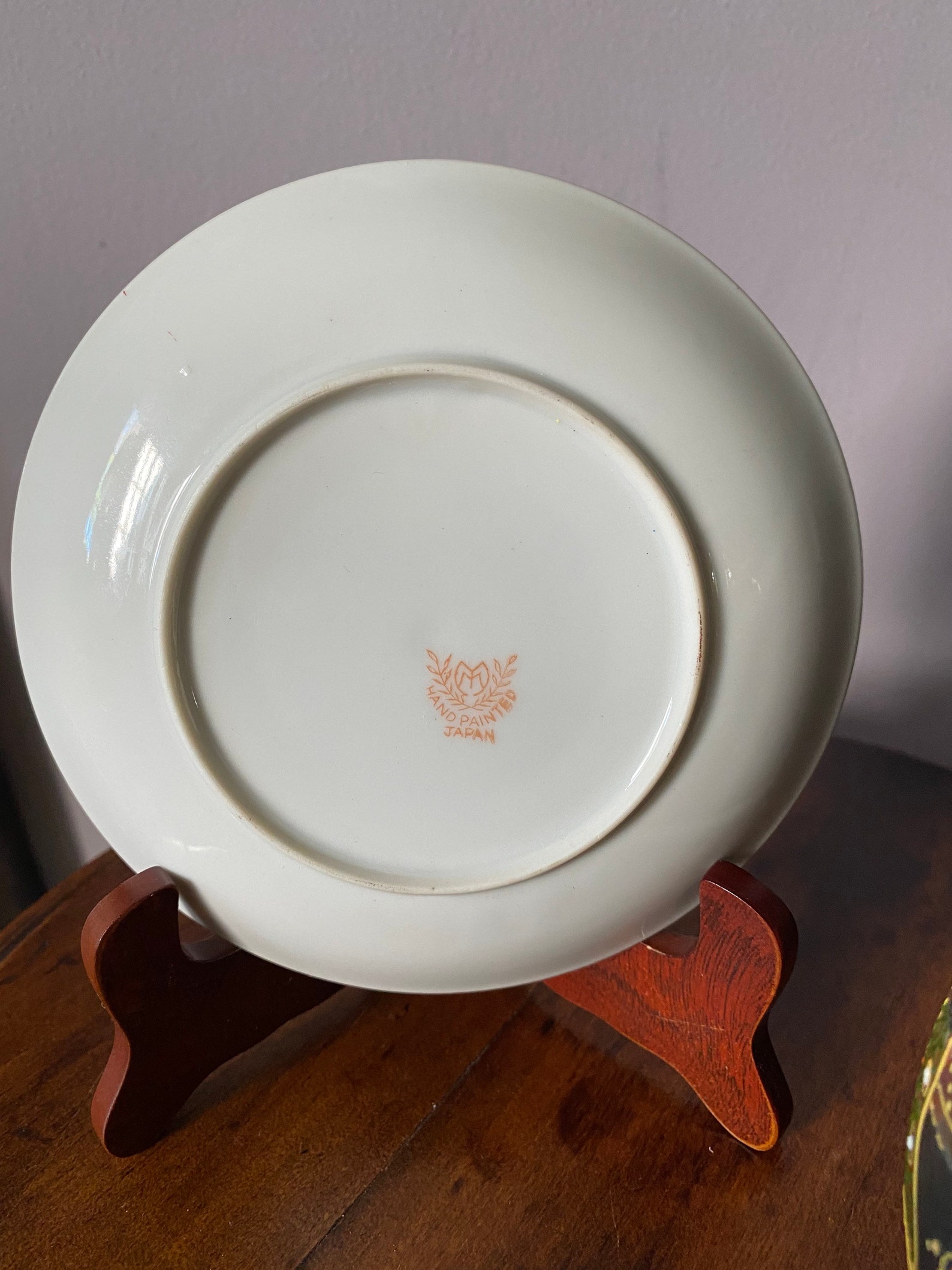 Vintage Noritake Tea Pot and Matching Plate. Beautiful Vibrant - Etsy