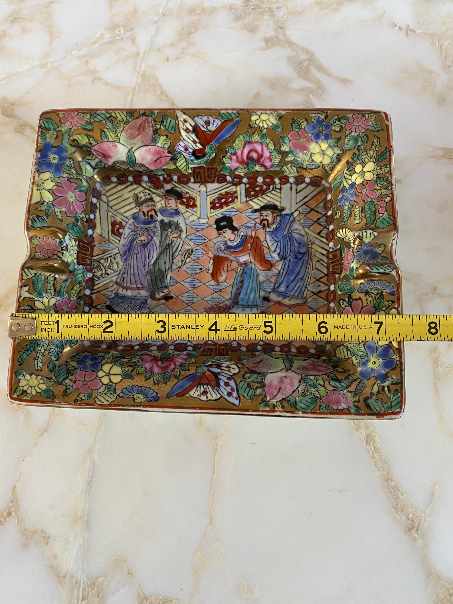 Antique Chinese Export Ash Tray Circa 1920 - Etsy