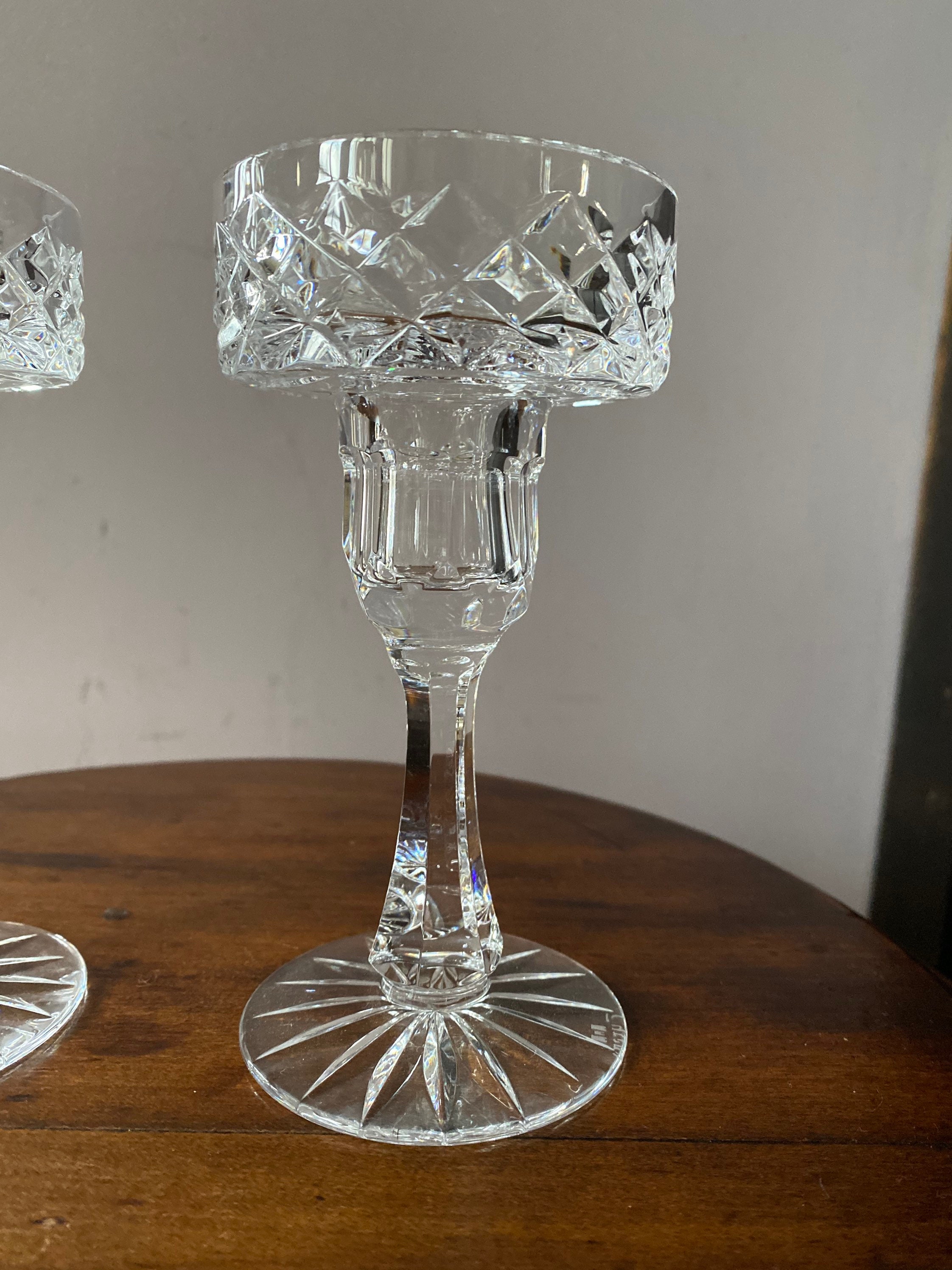 Vintage Tyrone Crystal Glasses Set of Two. Pristine Condition. - Etsy