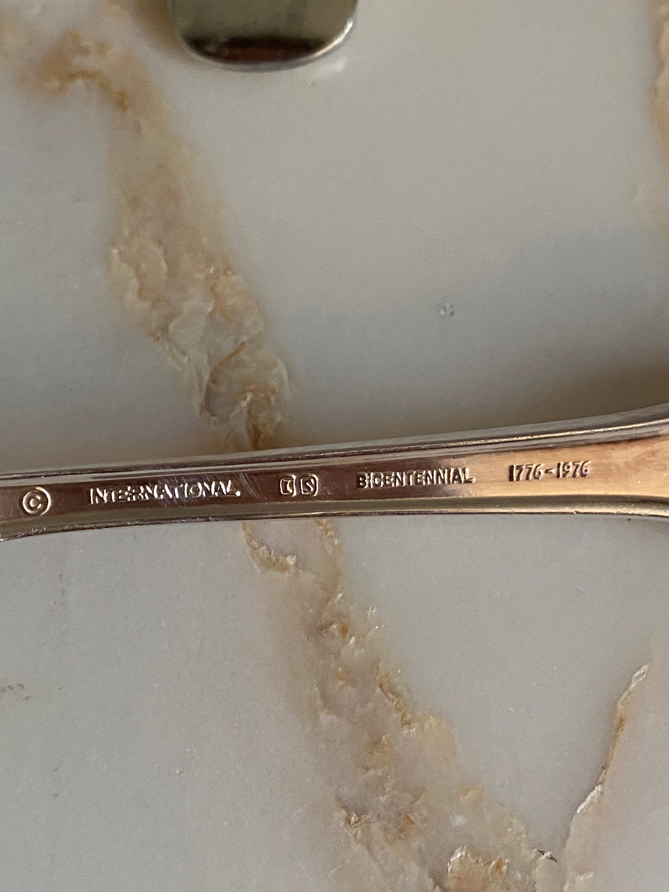 Thirteen Original Colonies Bicentennial Spoon Collection Plus Three ...