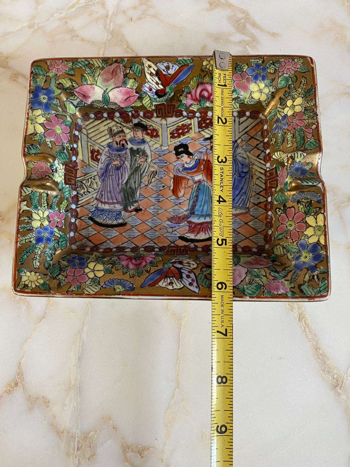 Antique Chinese Export Ash Tray Circa 1920 - Etsy