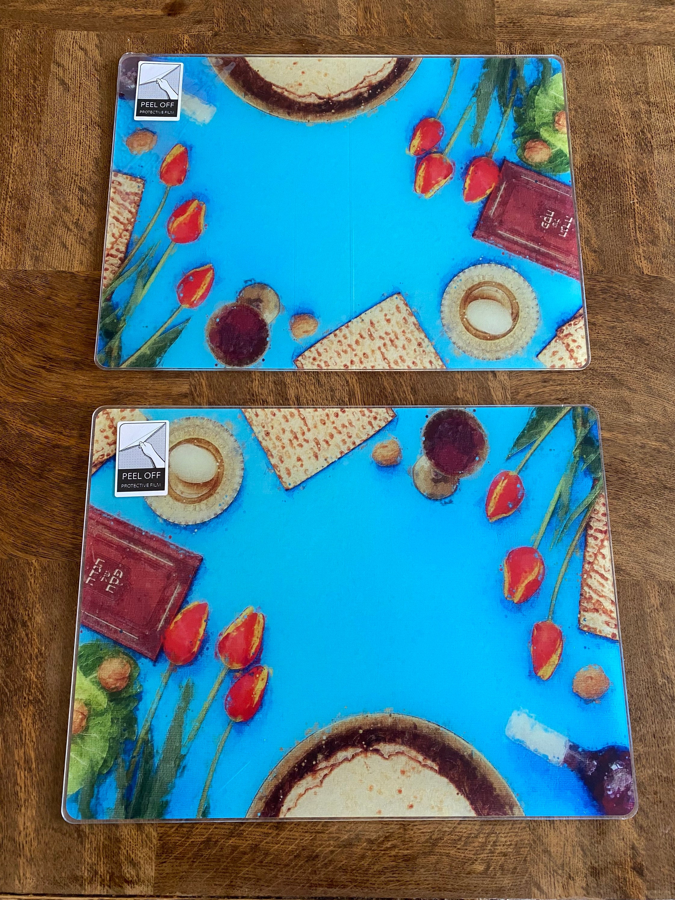 Acrylic Placemats for Passover - Etsy UK