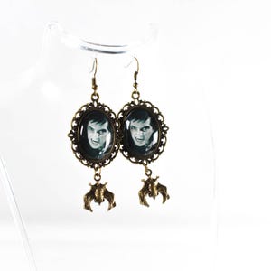 Retro Gothic Horror 'barnabas the Vamp' Vampire Bronze-toned Cameo ...