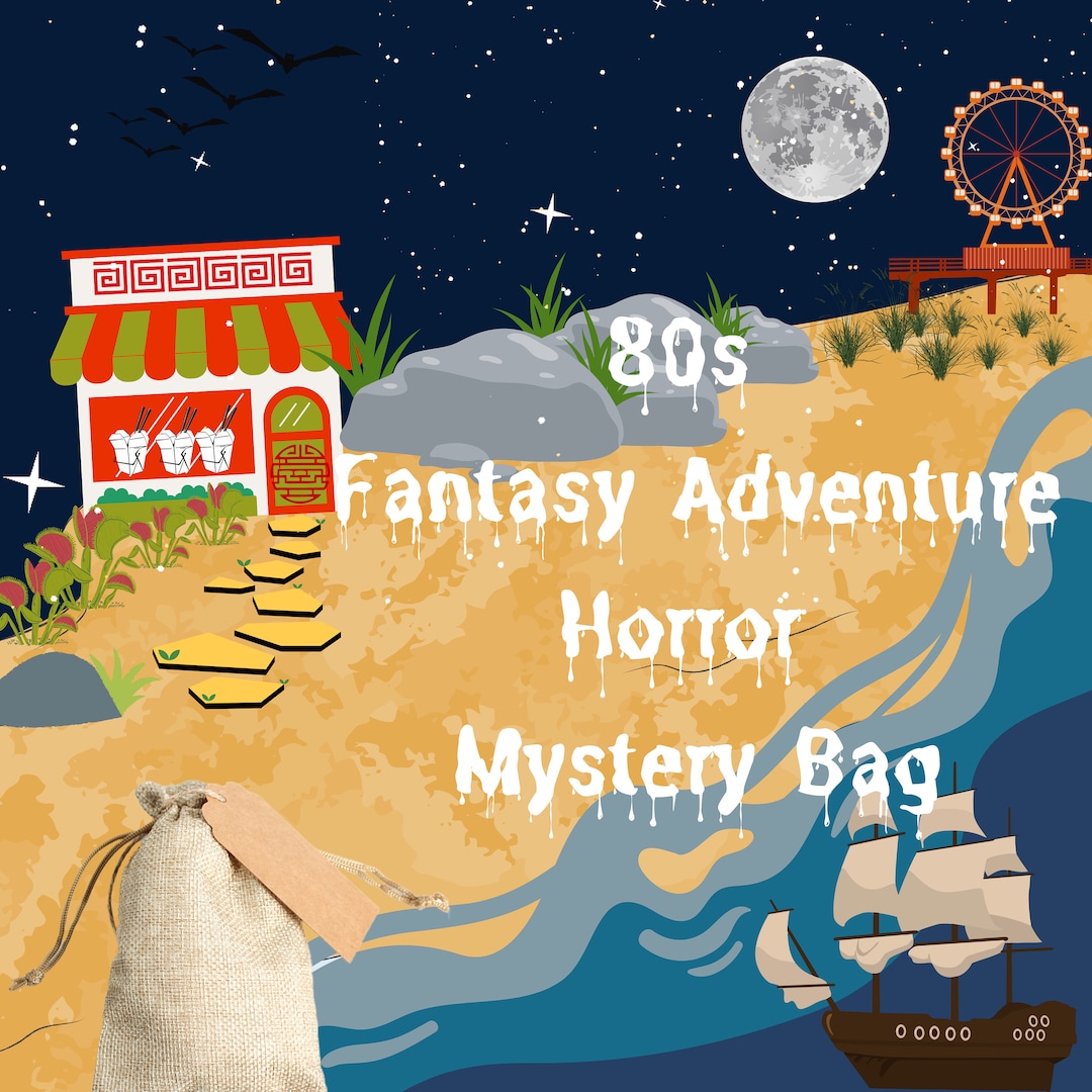 CLEARANCE Mystery Bag 80s Fantasy Mystery Bag 80s Adventure Horror ...