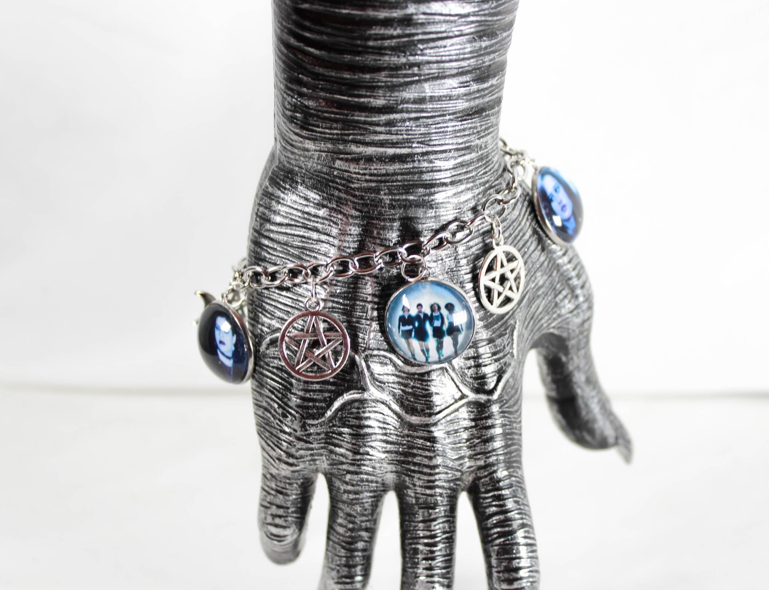 Craft Coven Charm Bracelet | 90s Witchcraft, Stainless Steel ...