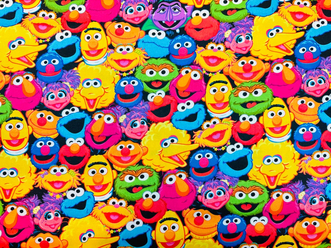 Muppet Character Fabric 100% Cotton - Etsy