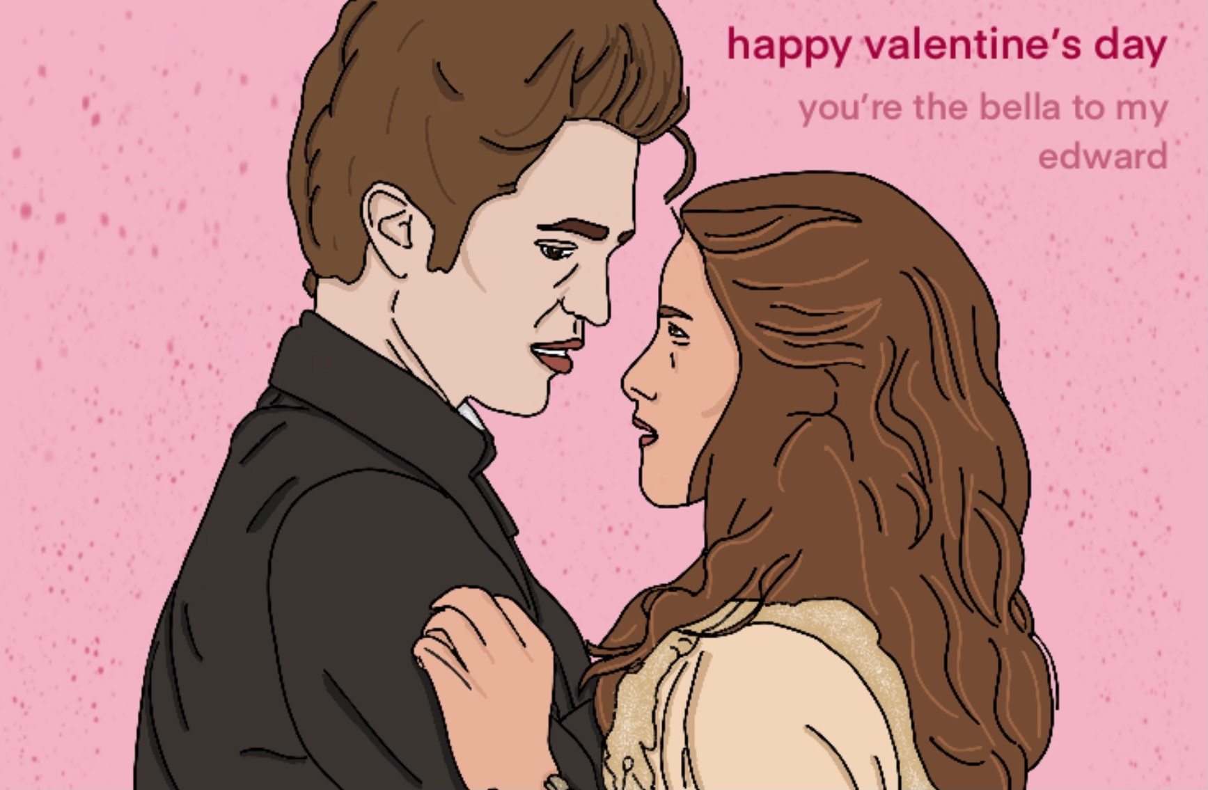 Twilight Valentines youre the Bella to My Edward Card - Etsy