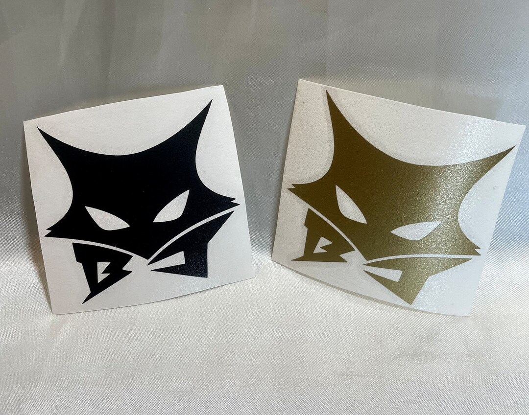 MSBY Black Jackal Sticker - Etsy