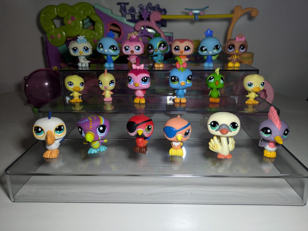 Authentic Lps Littlest Pet Shop Bird Figures - Etsy