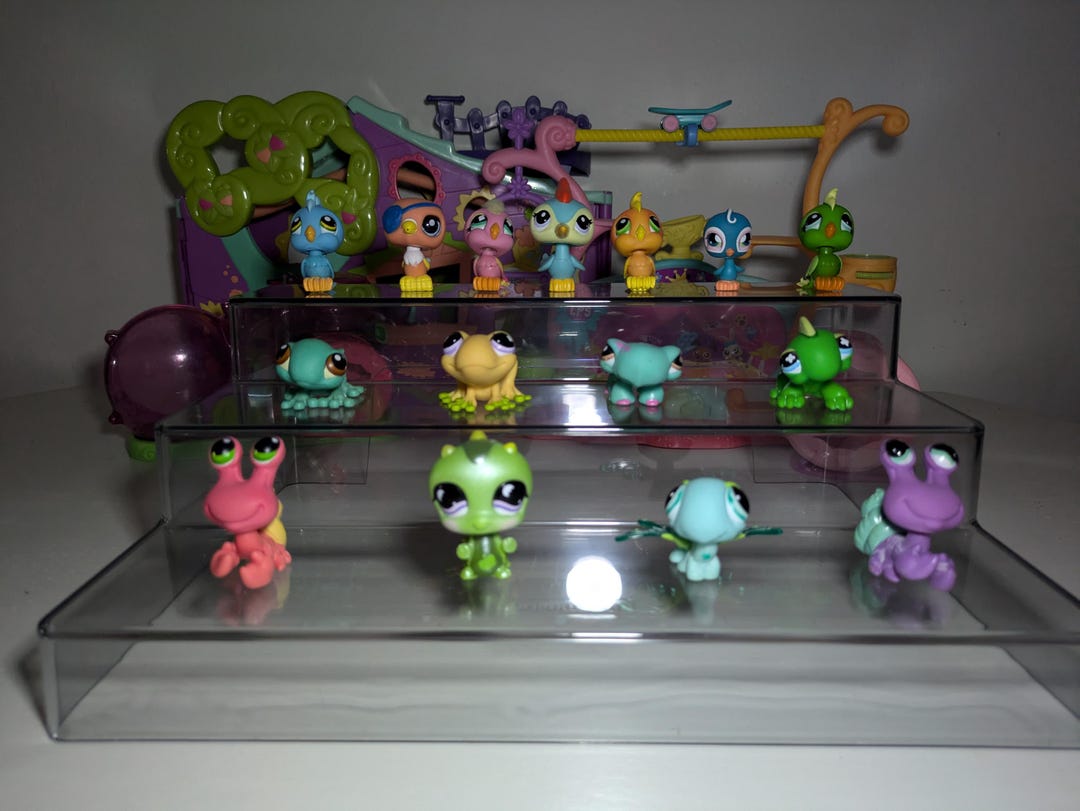 Authentic Blemished Lps Littlest Pet Shop Animal Figures - Etsy