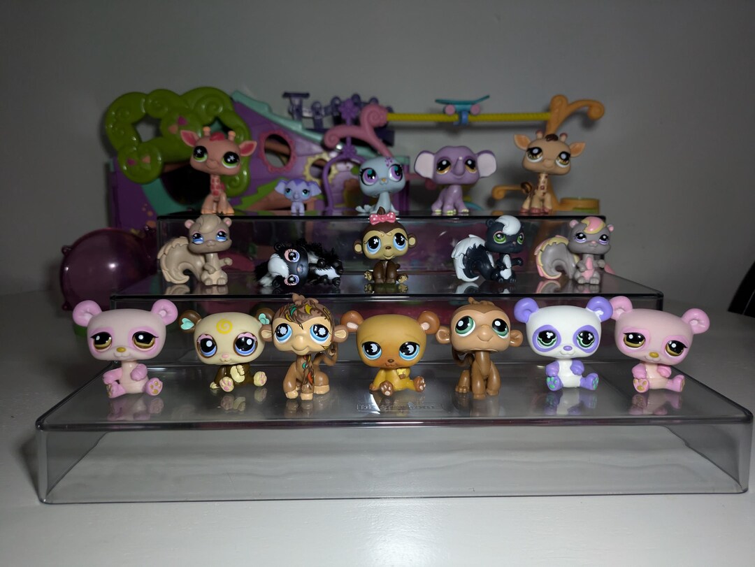 Authentic Lps Littlest Pet Shop Wild Animal Figures - Etsy