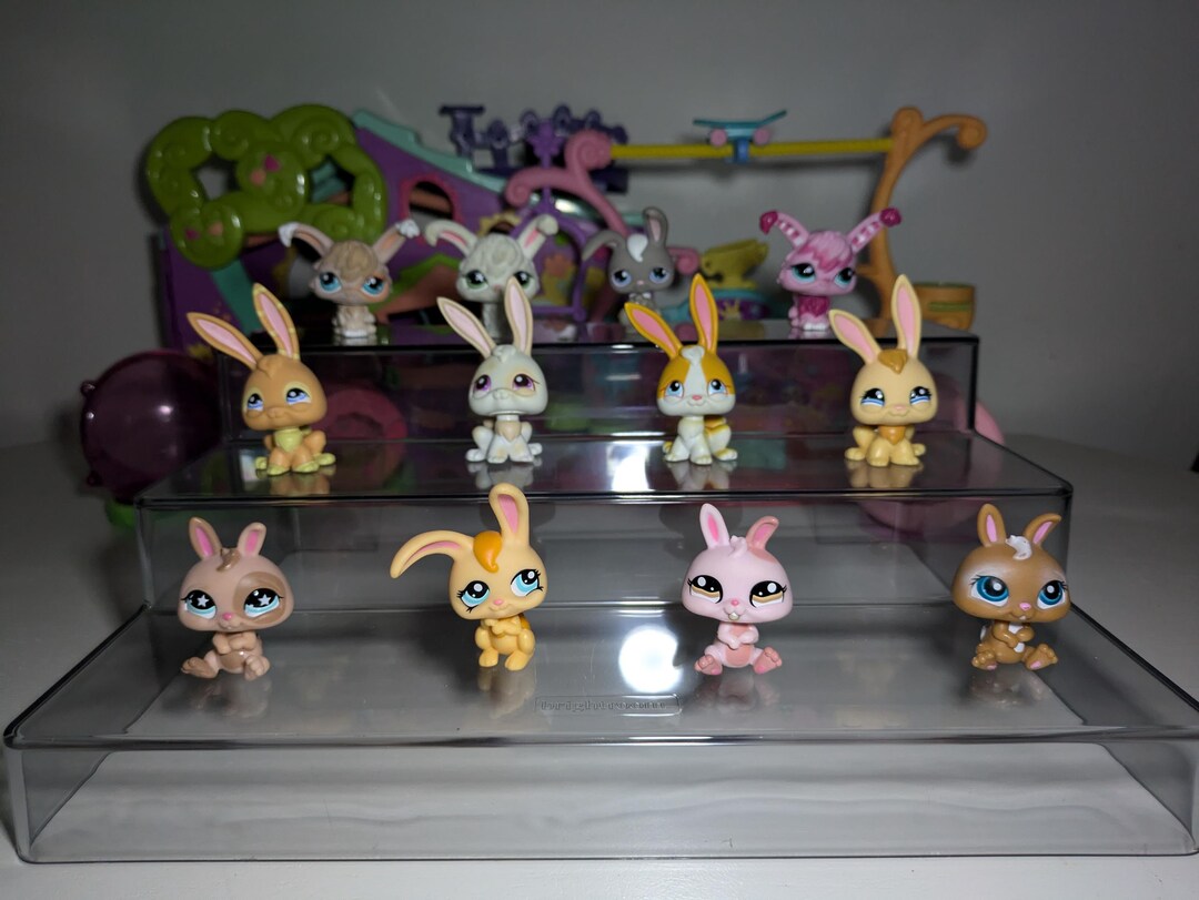 Authentic Lps Littlest Pet Shop Rabbit Figures - Etsy