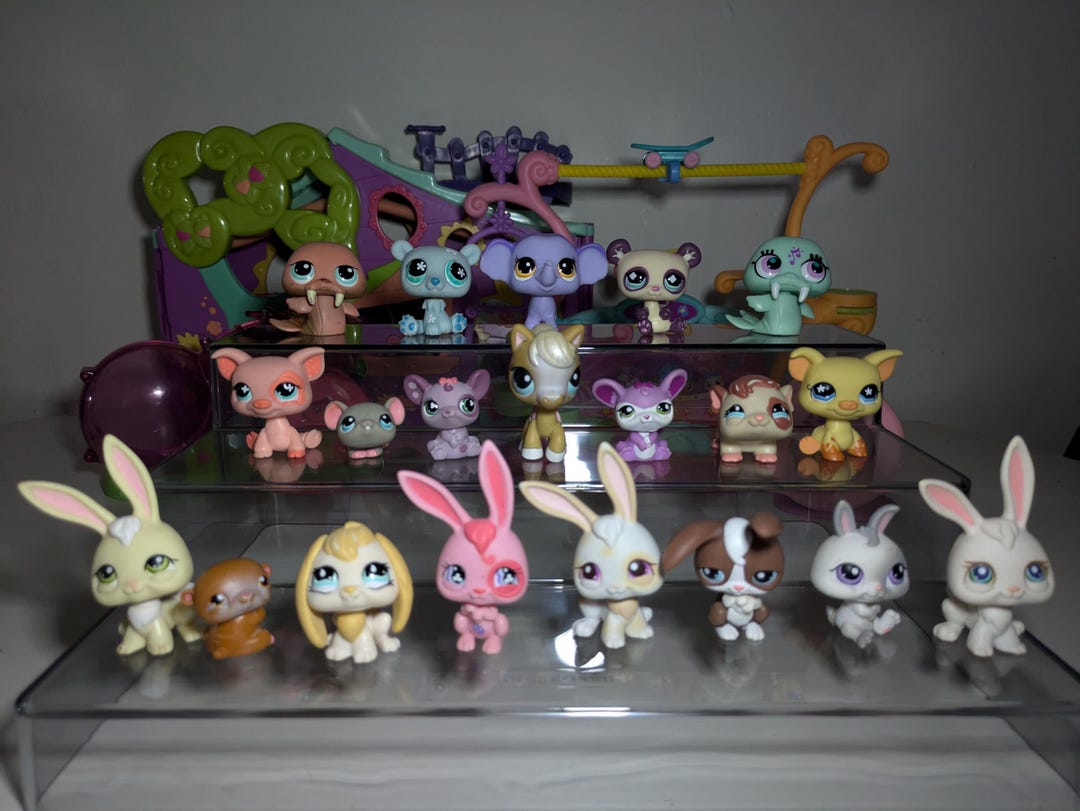 Authentic Blemished Lps Littlest Pet Shop Animal Figures - Etsy