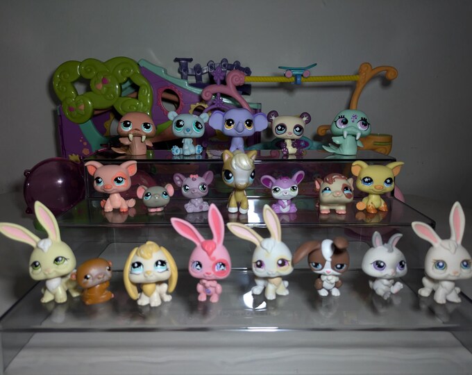 Authentic Blemished Lps Littlest Pet Shop Animal Figures - Etsy