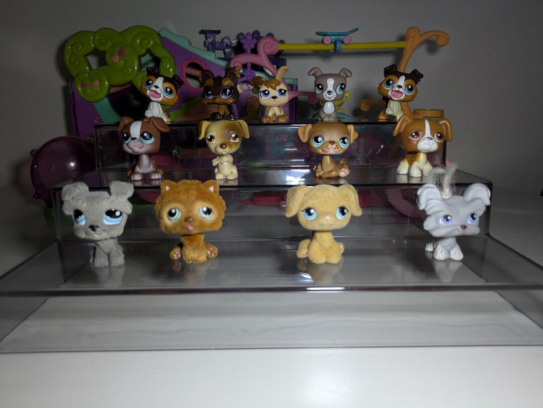 Authentic Lps Littlest Pet Shop Dog Figures - Etsy