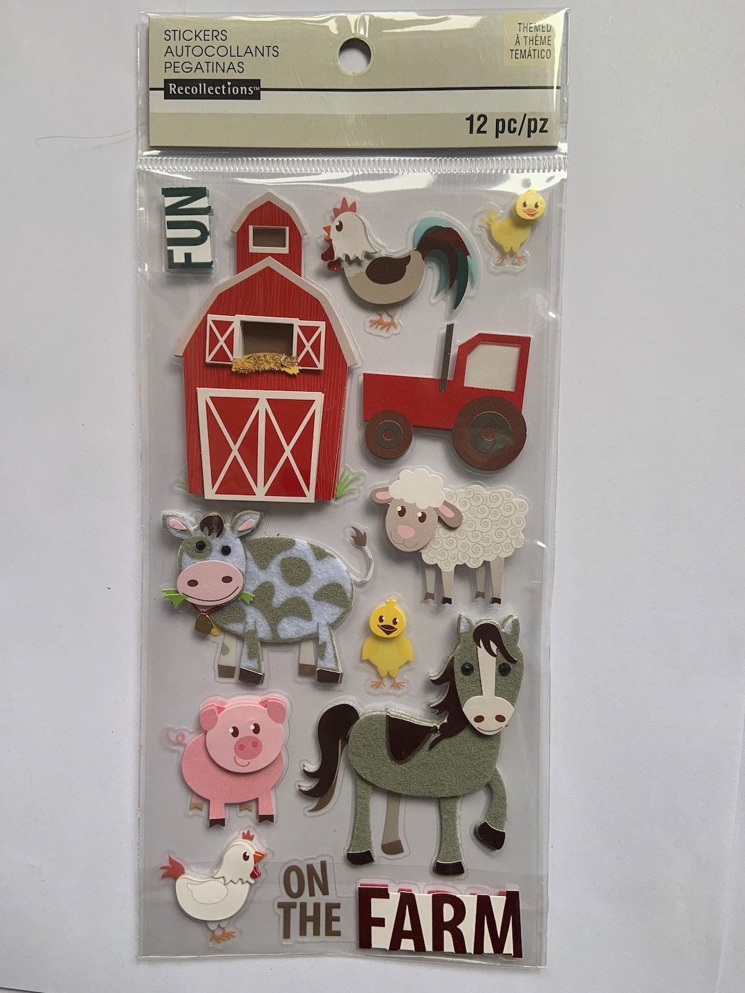 Farm Theme Sticker Pack / Barn / Animals / Fun Farm - Etsy