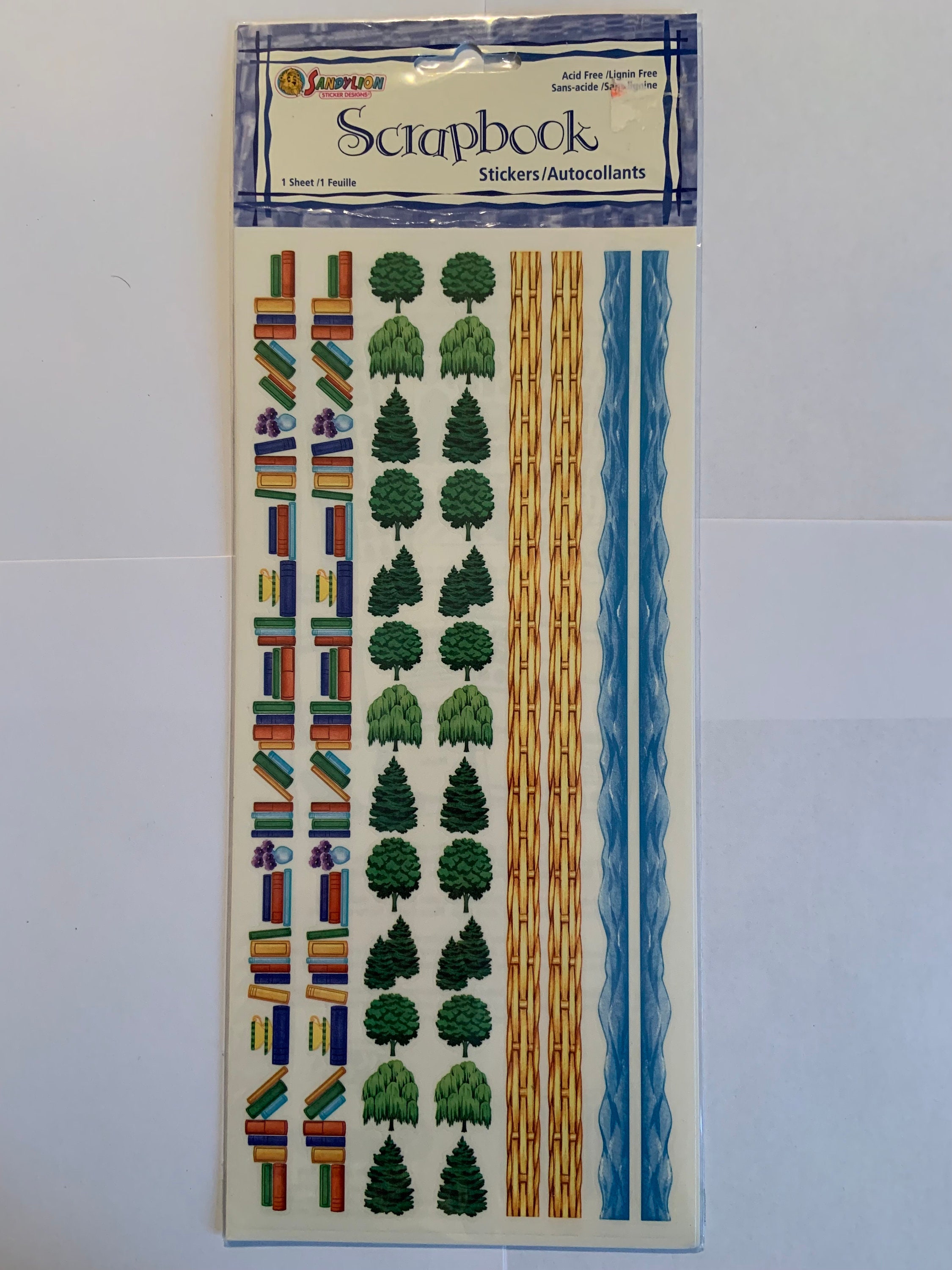 Border Sticker Sheet - Etsy