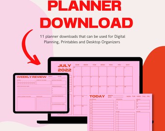 Digital Desktop Calendar - Etsy