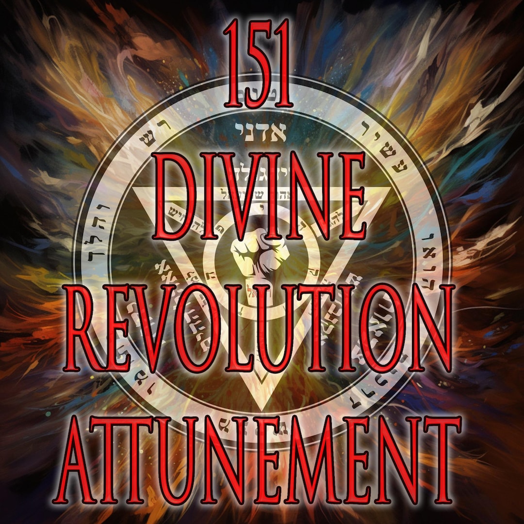 The Divine Revolution 151 Talisman and Distance Attunement - Etsy