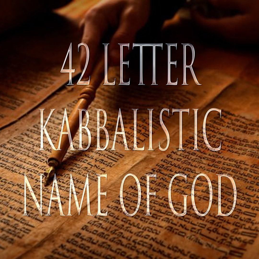 Forty-two Letter Name of God 151 Kabbalistic Grimoire and Distance ...