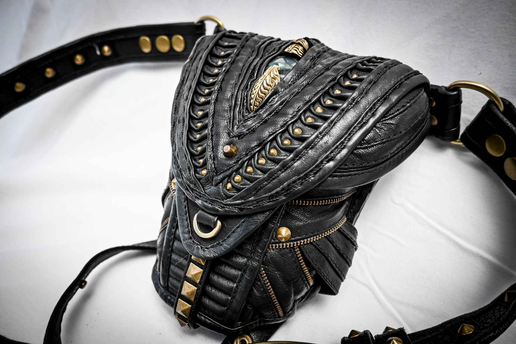 Hip Bag, Leather Belt Bag, Utility Belt, Hip Bag, Festival Bag, Fanny ...