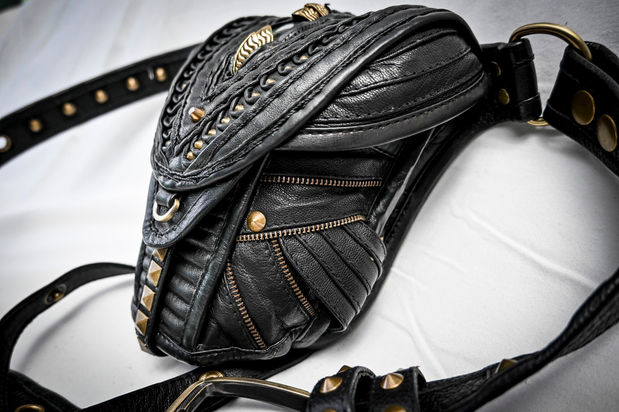 Hip Bag, Leather Belt Bag, Utility Belt, Hip Bag, Festival Bag, Fanny ...