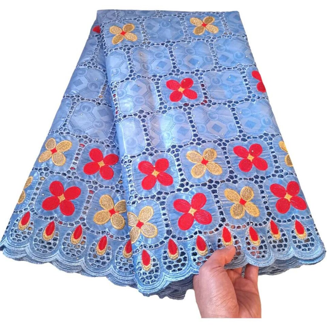 Swiss Voile Lace Fabric 2021 Heavy Embroidery High Quality African Lace ...